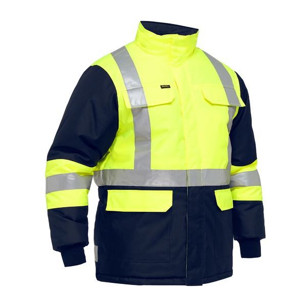 Bisley X Taped Two Tone Hi Vis Freezer Jacket (BJ6450T) – Ace Workwear