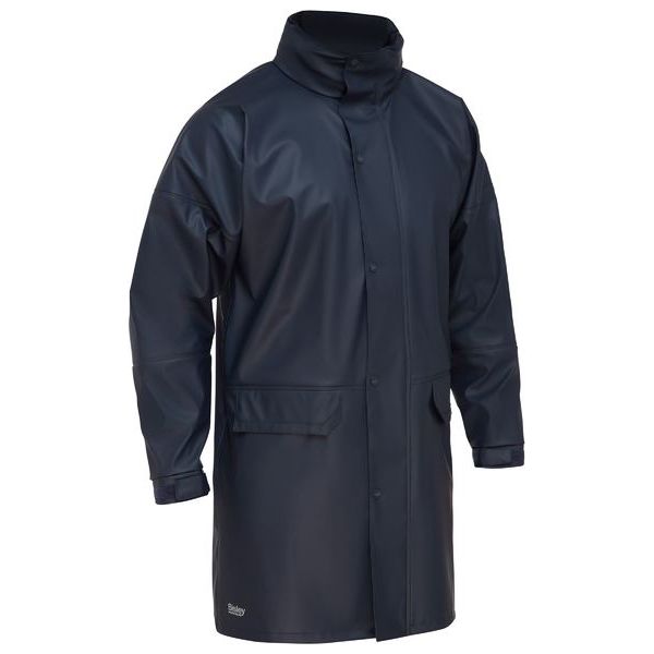 Bisley Stretch PU Rain Coat With Built In Concealed Hood (BJ6835) – Ace ...