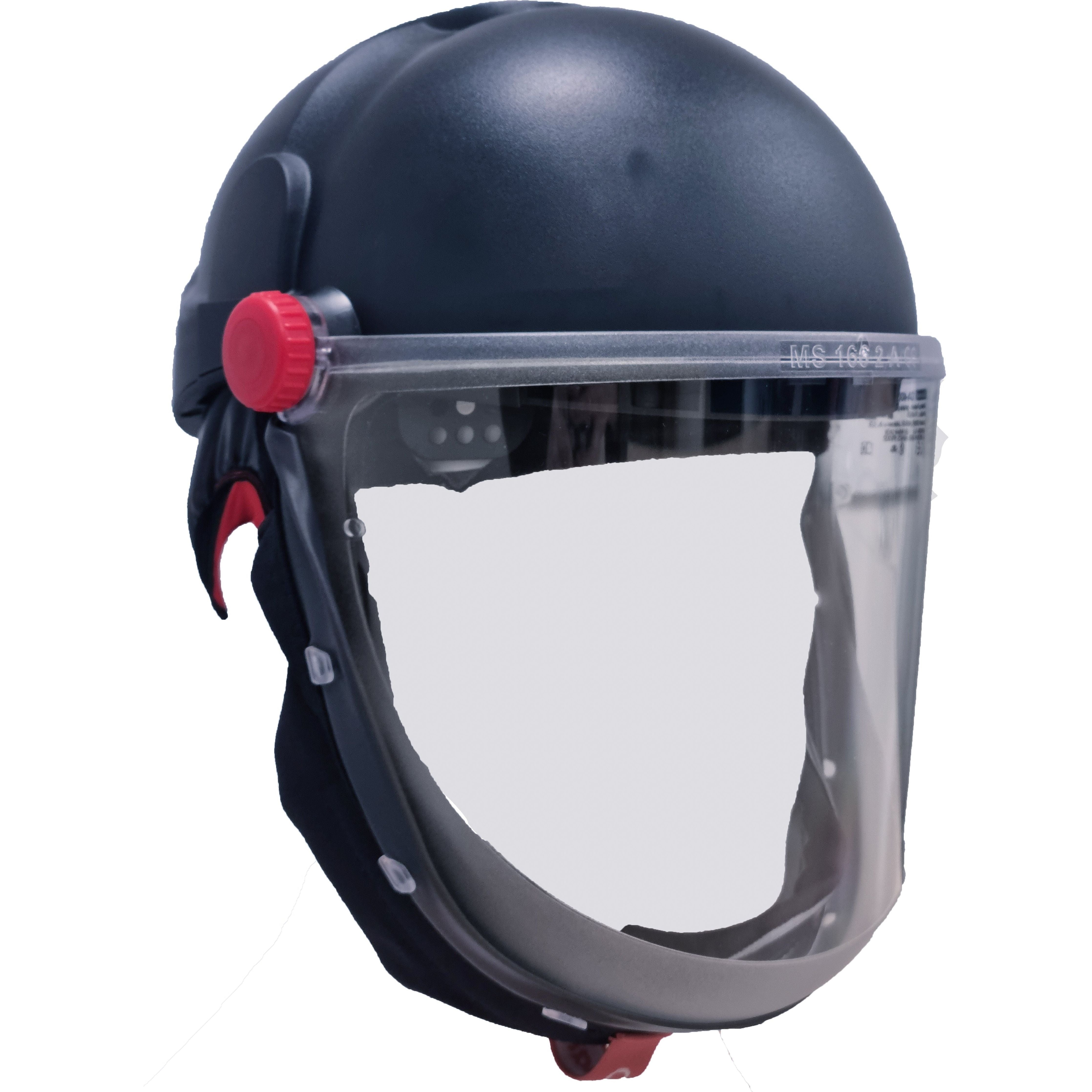 Maxisafe CleanAir Helmet CA - 40G with Clear flip up cylindrical Visor ...