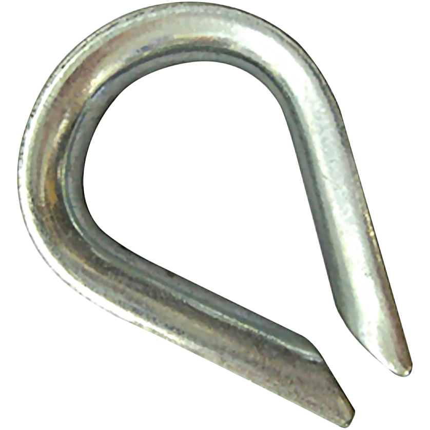 Commercial Thimble 6mm Zinc (Carton of 750) (WF0506)