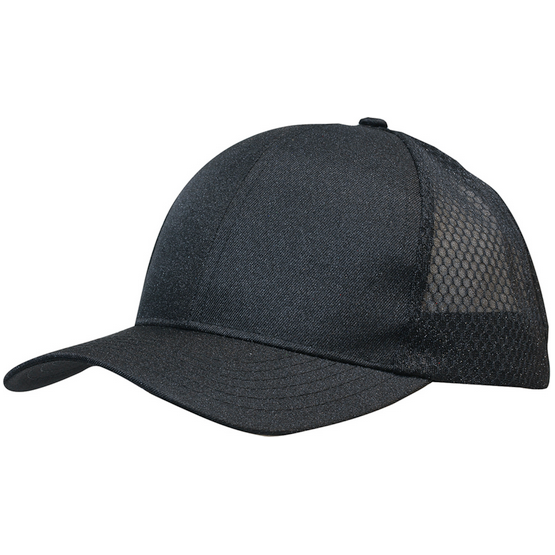 Breathable Poly Twill Cap with Honeycomb Mesh - Pack of 25 (3972) – Ace ...