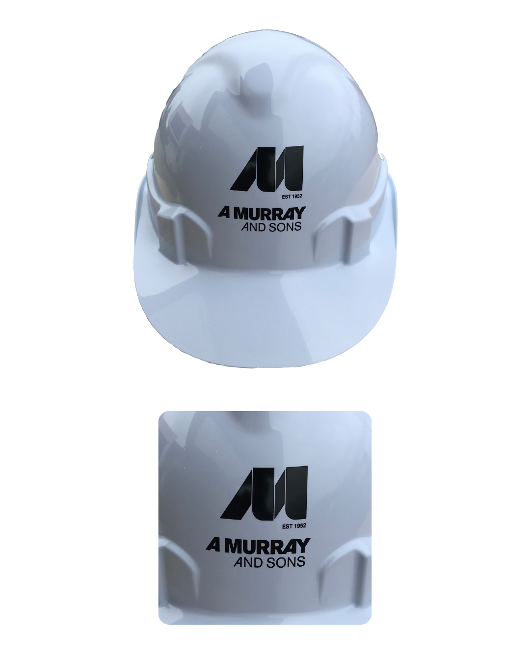 Hard Hat Printing | Ace Workwear | Work 360 | Safety Products (PPE)