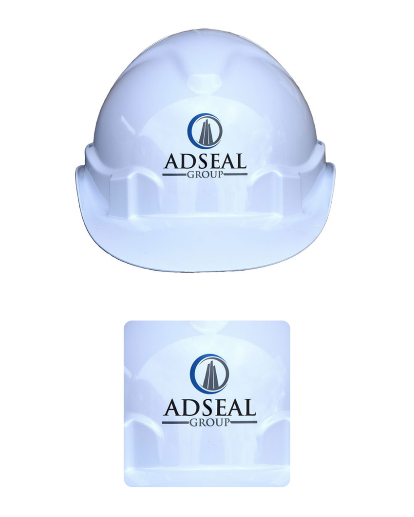 Hard Hat Printing | Ace Workwear | Work 360 | Safety Products (PPE)