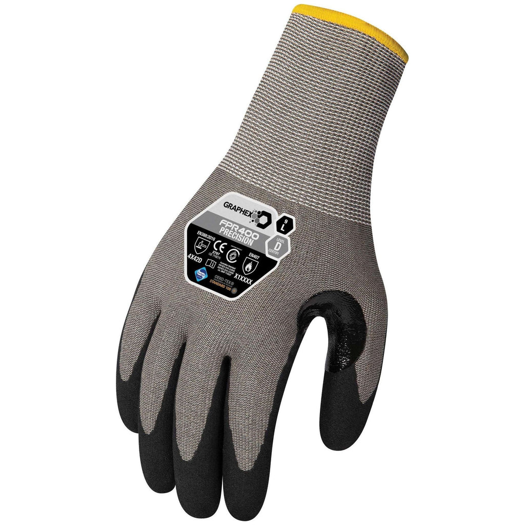 Force 360 Graphex Precision AGT Gloves (Cut Level D) (Pack of 12) (GFP