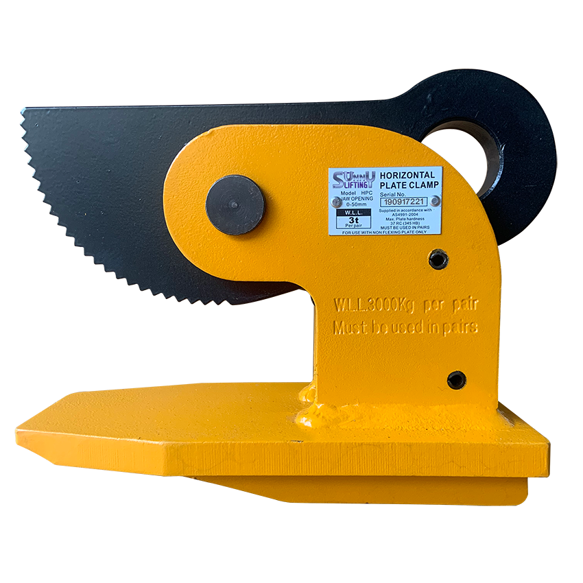 Horizontal Plate Clamp 1.5T/ Pair 50mm (MHHPC15)