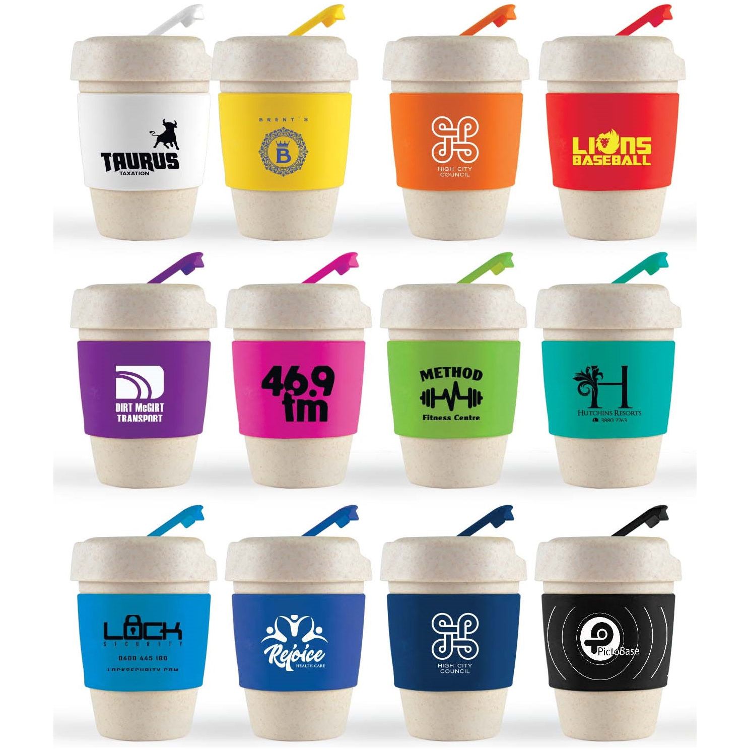 Kick Eco Coffee Cup/ Silicone Band (Carton of 100pcs) (LL0453) | Ace ...