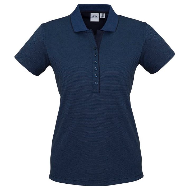 Biz Collection Womens Shadow Polo (P501LS)