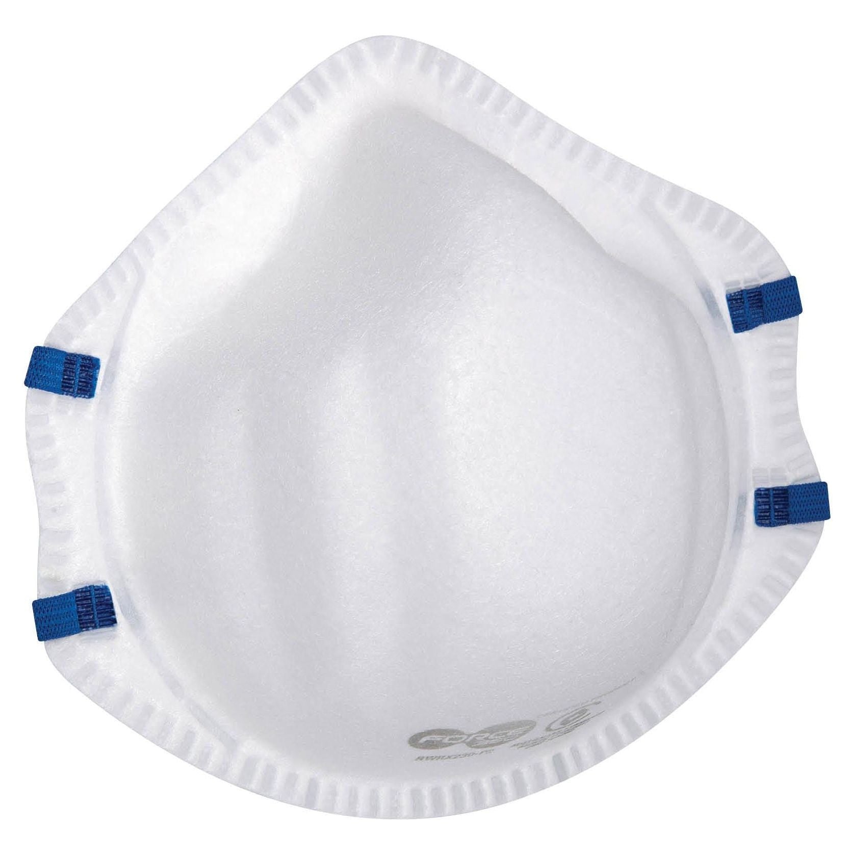 Force 360 P2 Contoured Disposable Respirator (Carton of 20 Boxes - 20P ...