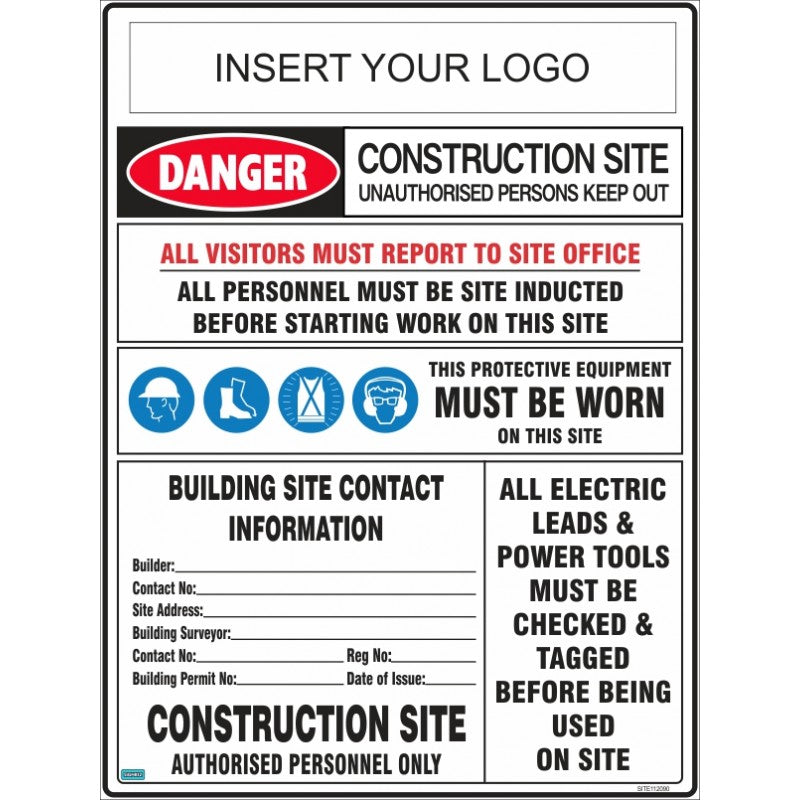Construction Site Signs – Ace Workwear