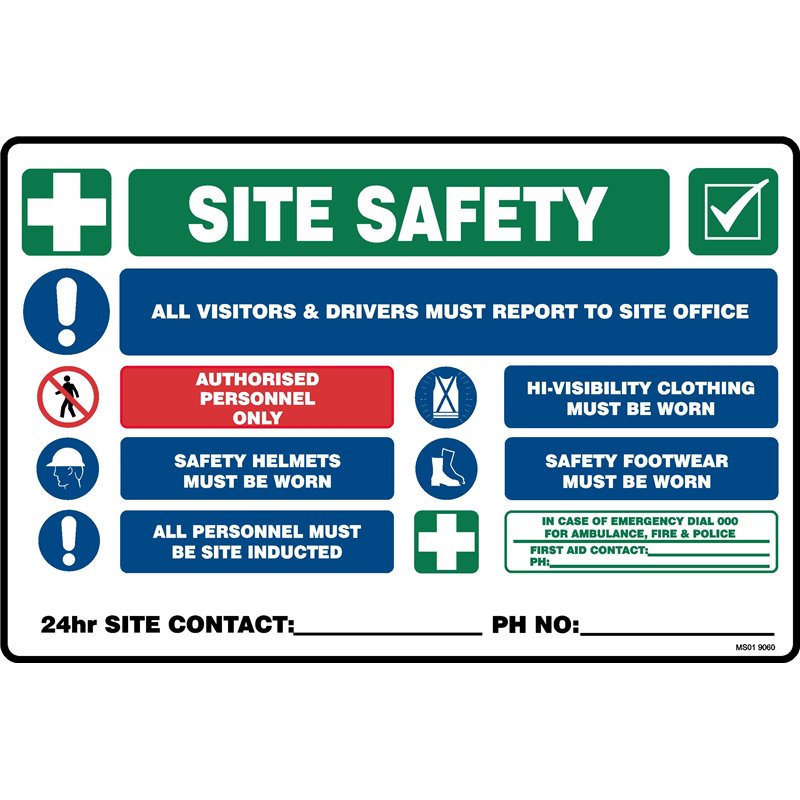 Construction Site Signs – Ace Workwear