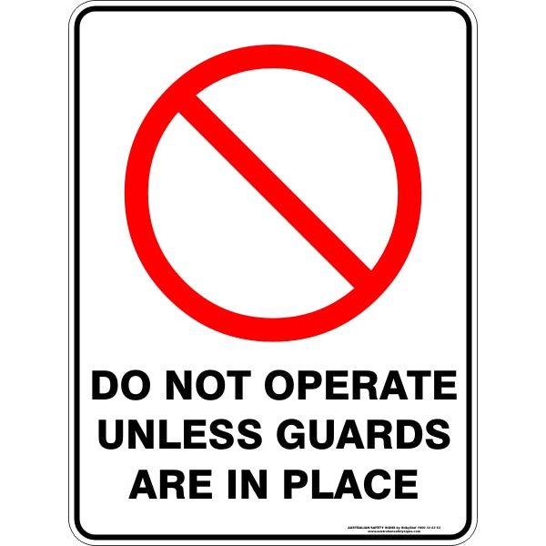 Prohibition Safety Signs